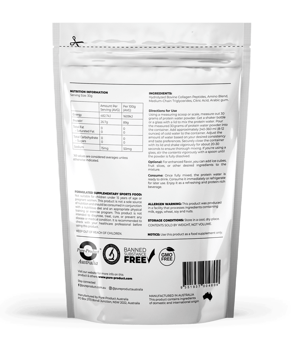 Clear Protein Water | Pure-Product Australia– Pure Product Australia