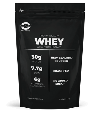 Whey Protein Isolate Australia | Low-Lactose, Grass-Fed | Pure Product ...