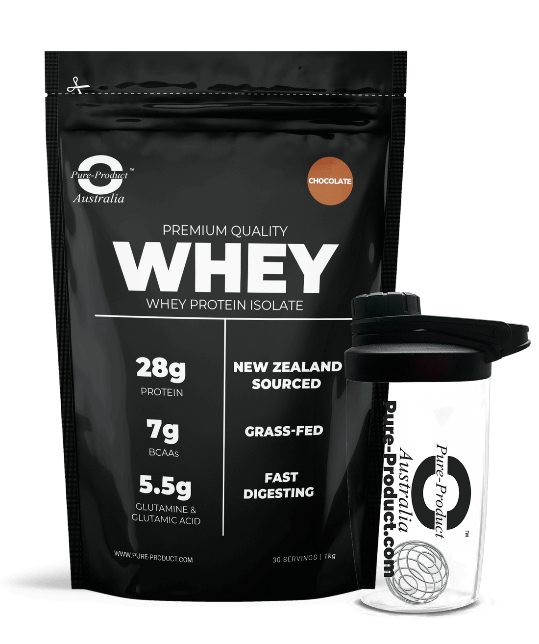 Whey Protein Isolate - WPI Powder from New Zealand – Pure Product Australia