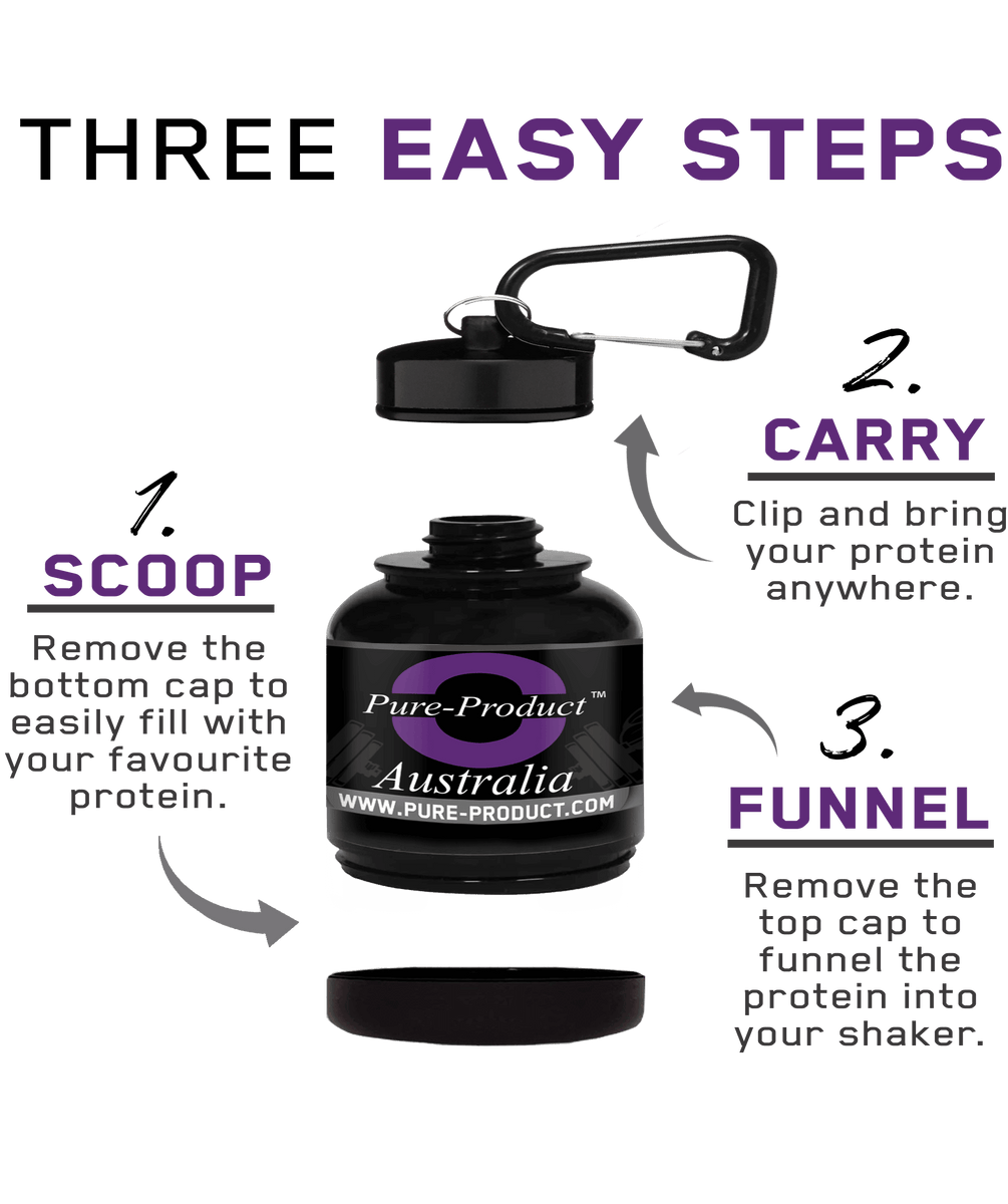 Protein Funnel Keychain– Pure Product Australia