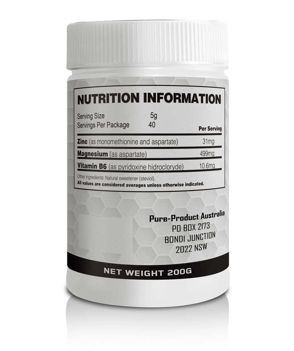 ZMA POWDER– Pure Product Australia